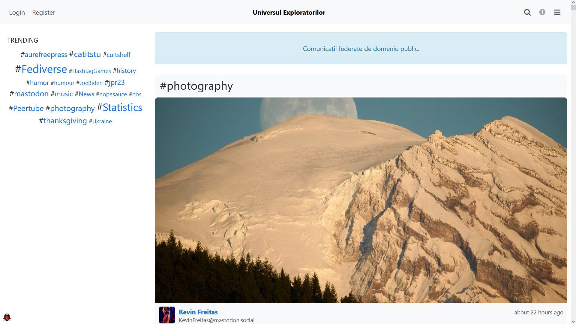 Universul Exploratorilor