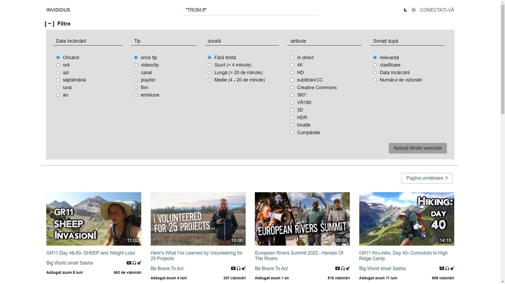 Videoclipurile Exploratorilor